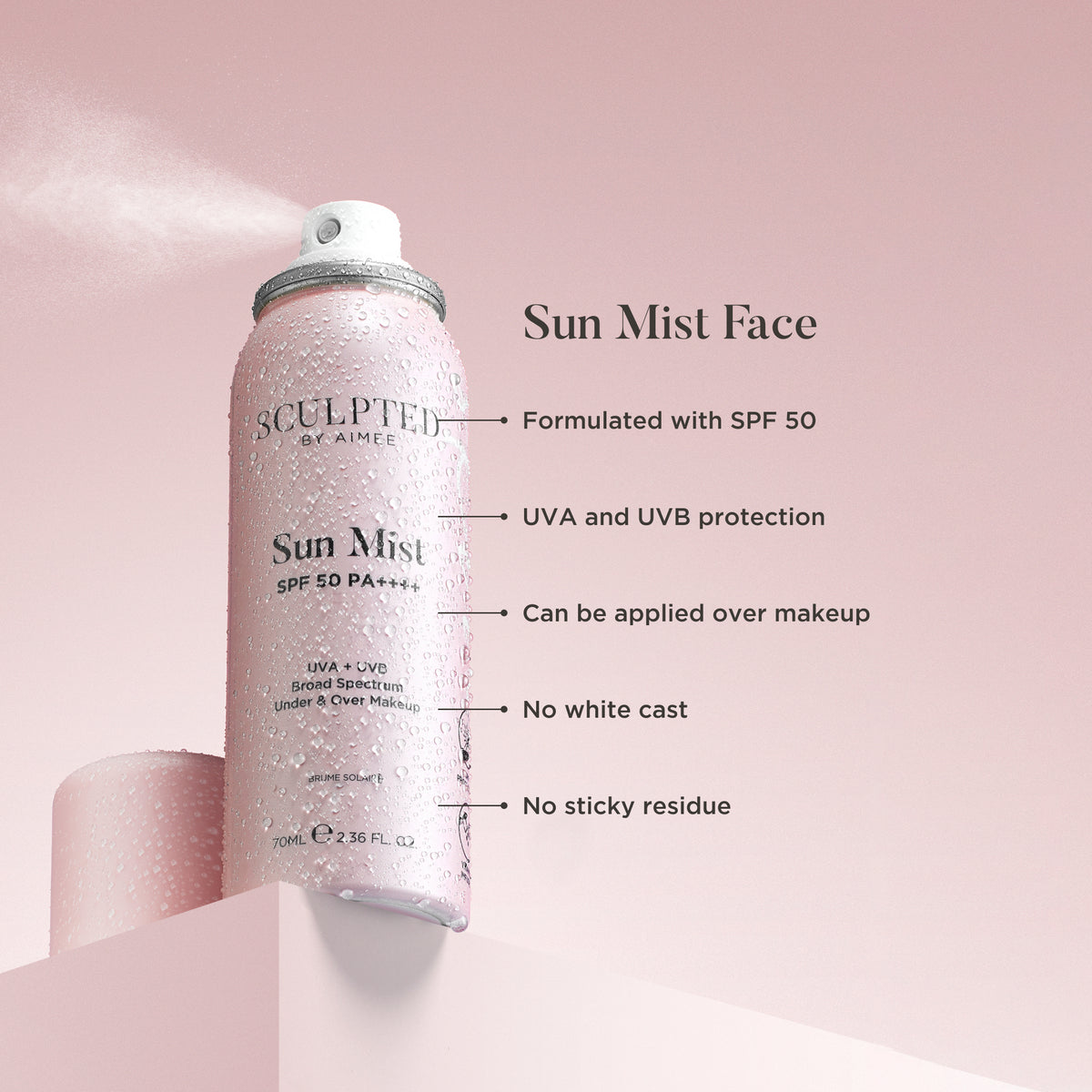 Sun Mist - SPF50 Spray | Sculpted By Aimee