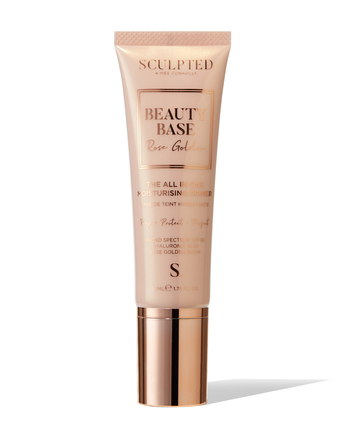 Beauty Base Rose Golden - Glowing Makeup Primer With SPF – Sculpted By ...
